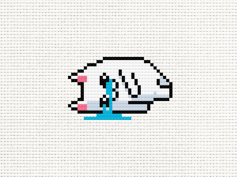 Crying Cat Meme Cross Stitch Pattern Funny Embroidery - Etsy