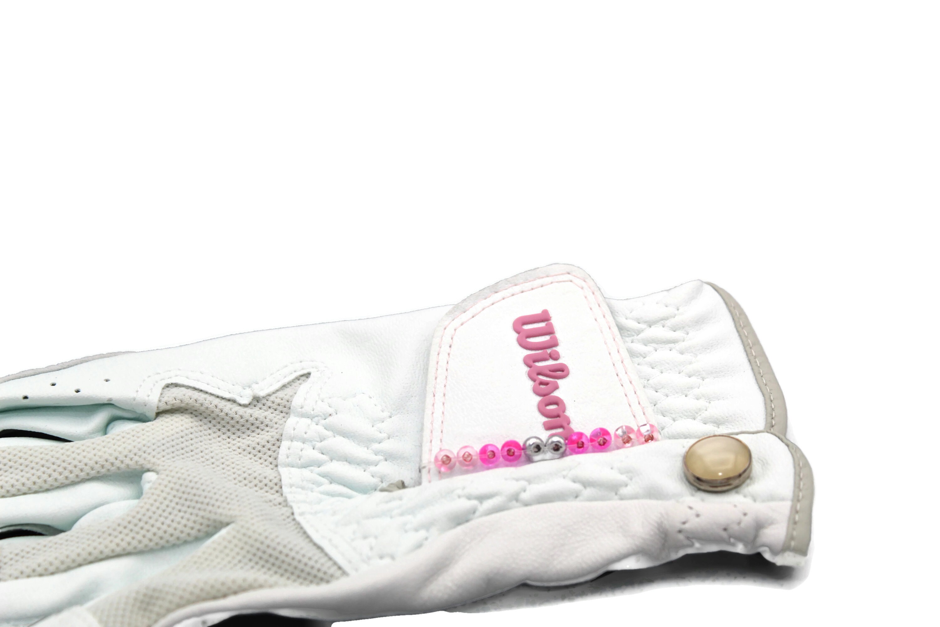 Golf Stroke Bead Counter for Her, Light Pink, Fuchsia and Silver Beaded ...