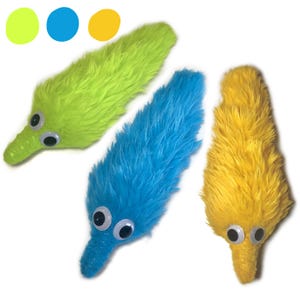 Fluffy Worm on a String Plushies - Etsy