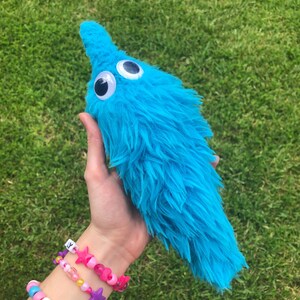 Fluffy Worm on a String Plushies - Etsy