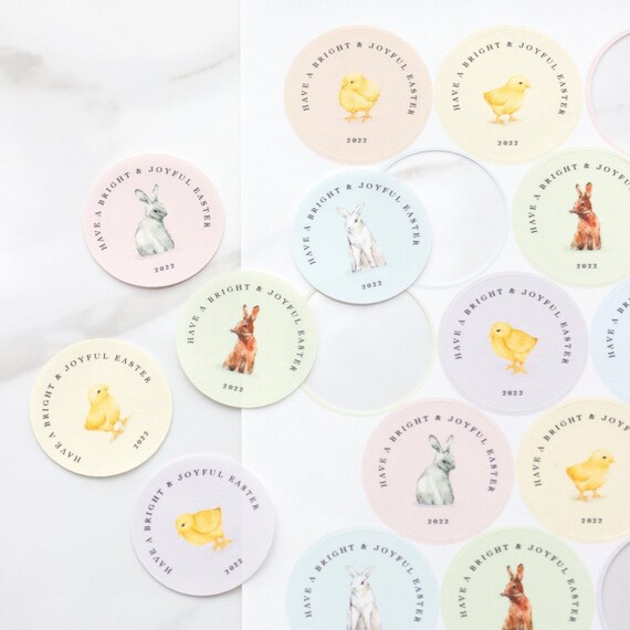 Oreo Toppers Illustrated Easter Edible Printed Frosting Sheet | Etsy