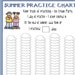 MUSIC PRACTICE Chart-ice Cream Scoops Practice Incentive-offer Ice ...
