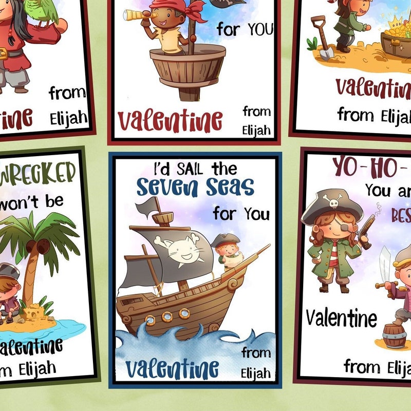 Pirates Booty Valentine - Etsy