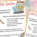 Back to School-open House Flyer and Digital Note Template-print or Send ...