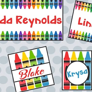 Apple School Tag Templates-perfect for the Classroom-teacher-student ...