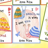 Printable Insects Valentines Day Cards for Kids • Insect / Bug Theme ...