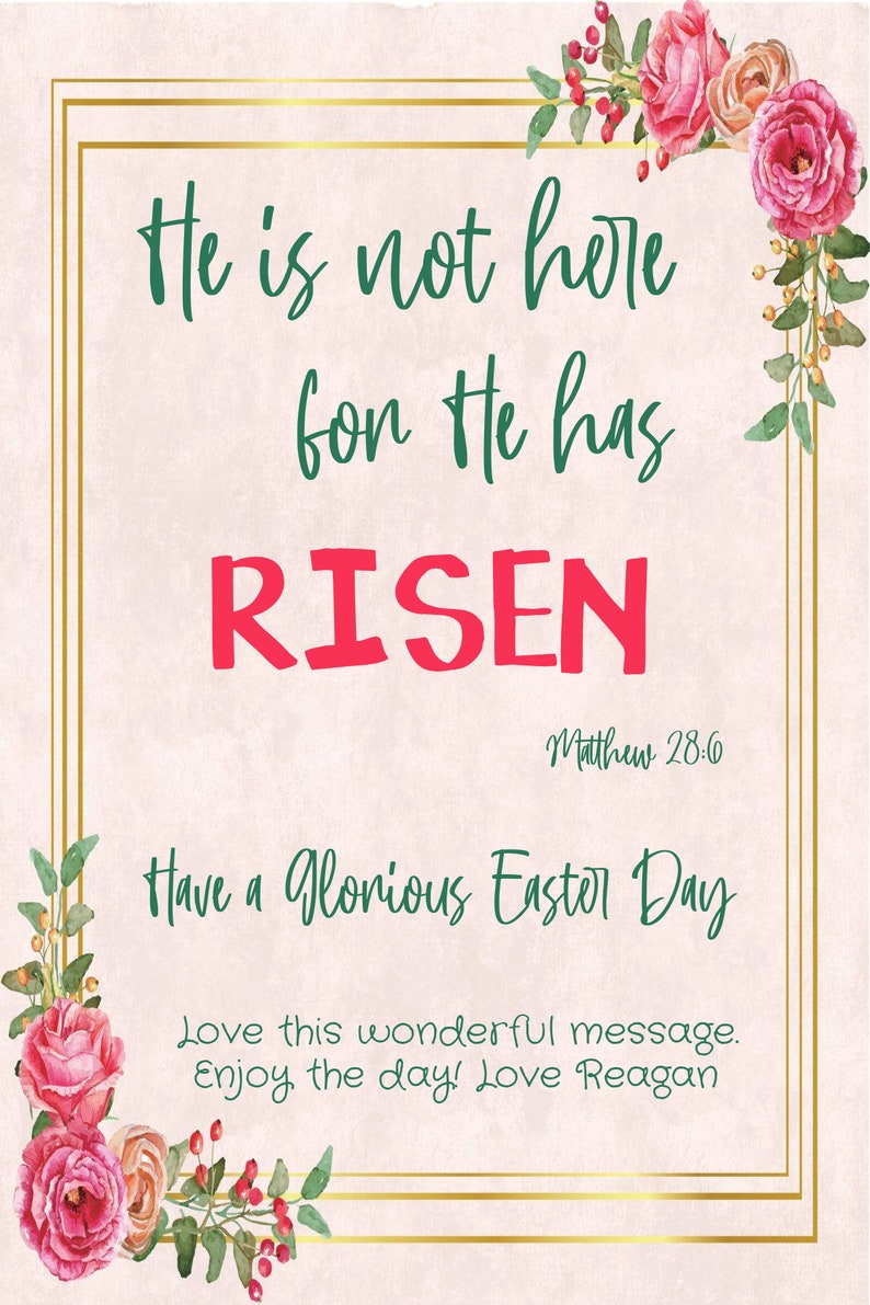 18 SACRED EASTER CARD Templates-9 Notecards-9 Virtual Postcards-9 ...