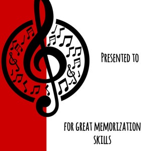 MUSIC AWARD Certificate-completely Editable-change All Colors and Text ...