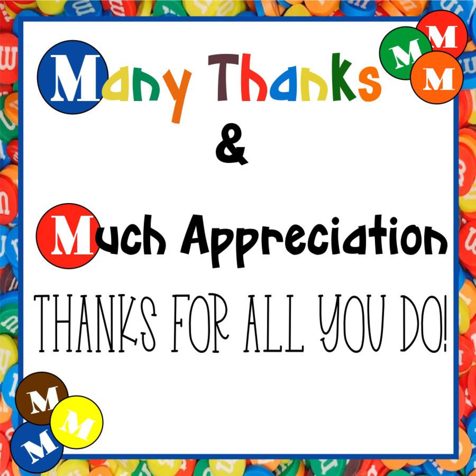 6 APPRECIATION GIFT Tags-different Designs-good for - Etsy