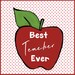 TEACHER APPRECIATION Gift Tag in 2 Sizes-instant Download-cute Apple ...