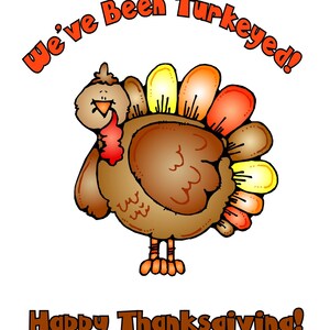 You've Been Turkeyed Game Enjoy Thanksgiving This Year With This Fun ...