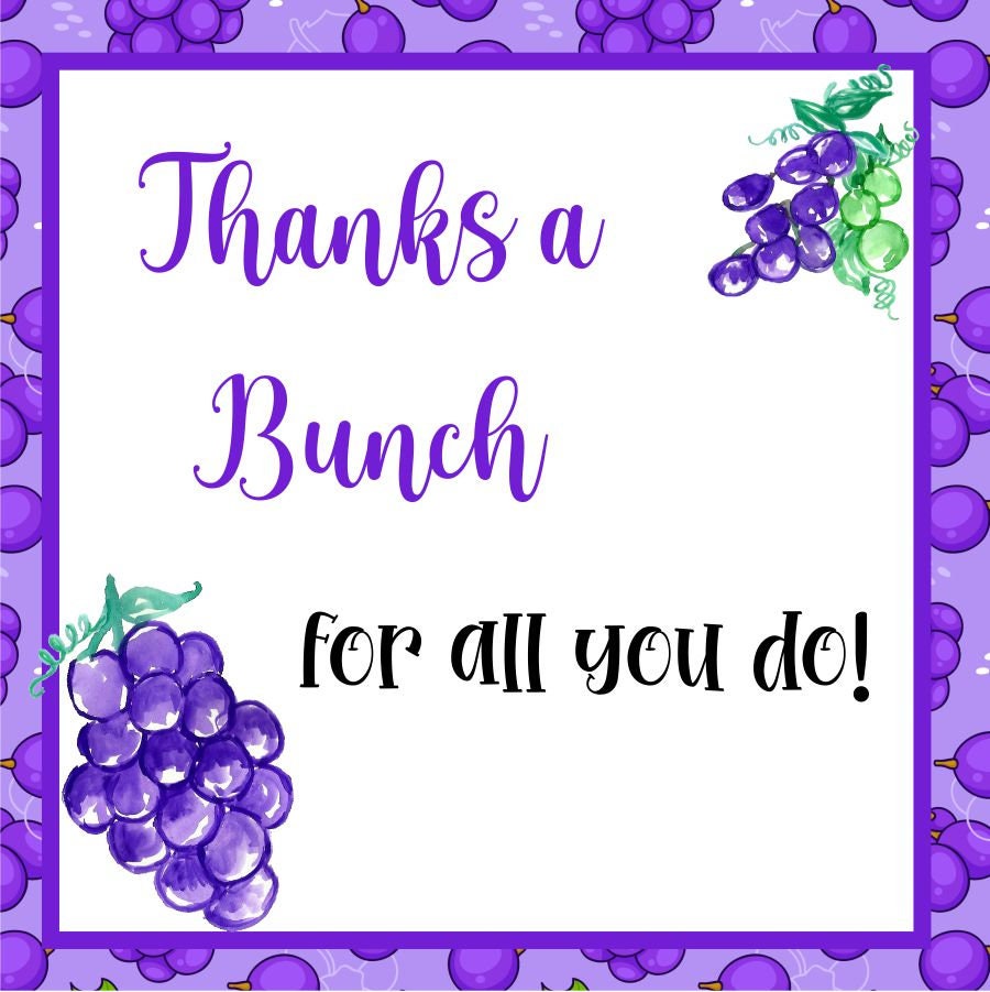 TEACHER APPRECIATION Gift Tags for Teachers -staff-personnel-others ...