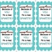 TEACHER APPRECIATION Gift Tag-cute Smarties Theme-for a - Etsy
