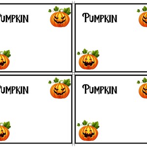 PUMPKIN CARVING FLYER-2 Sizes-cute Pumpkins All Around-personalize W ...