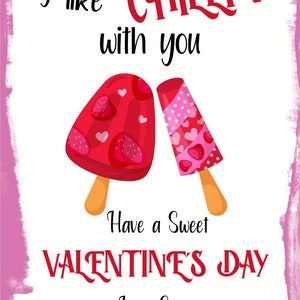 6 FUN ICE CREAM Valentine Templates Ice Cream Treats in Different ...