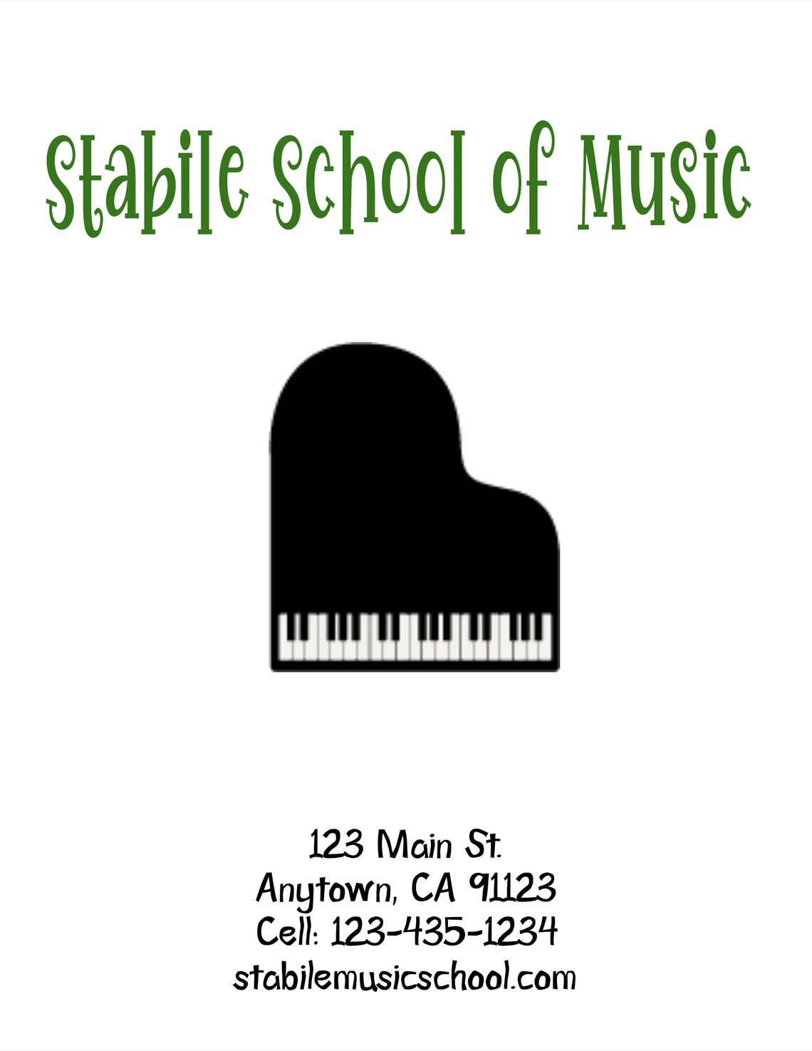 Piano Lesson Binder Cover Templates: Editable Music Notebook Covers ...