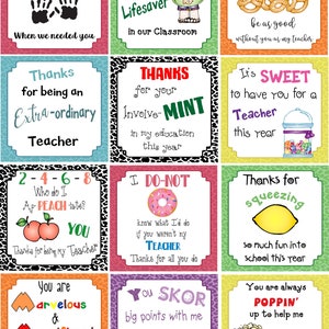 TEACHER Appreciation-students-families-volunteers-administration ...