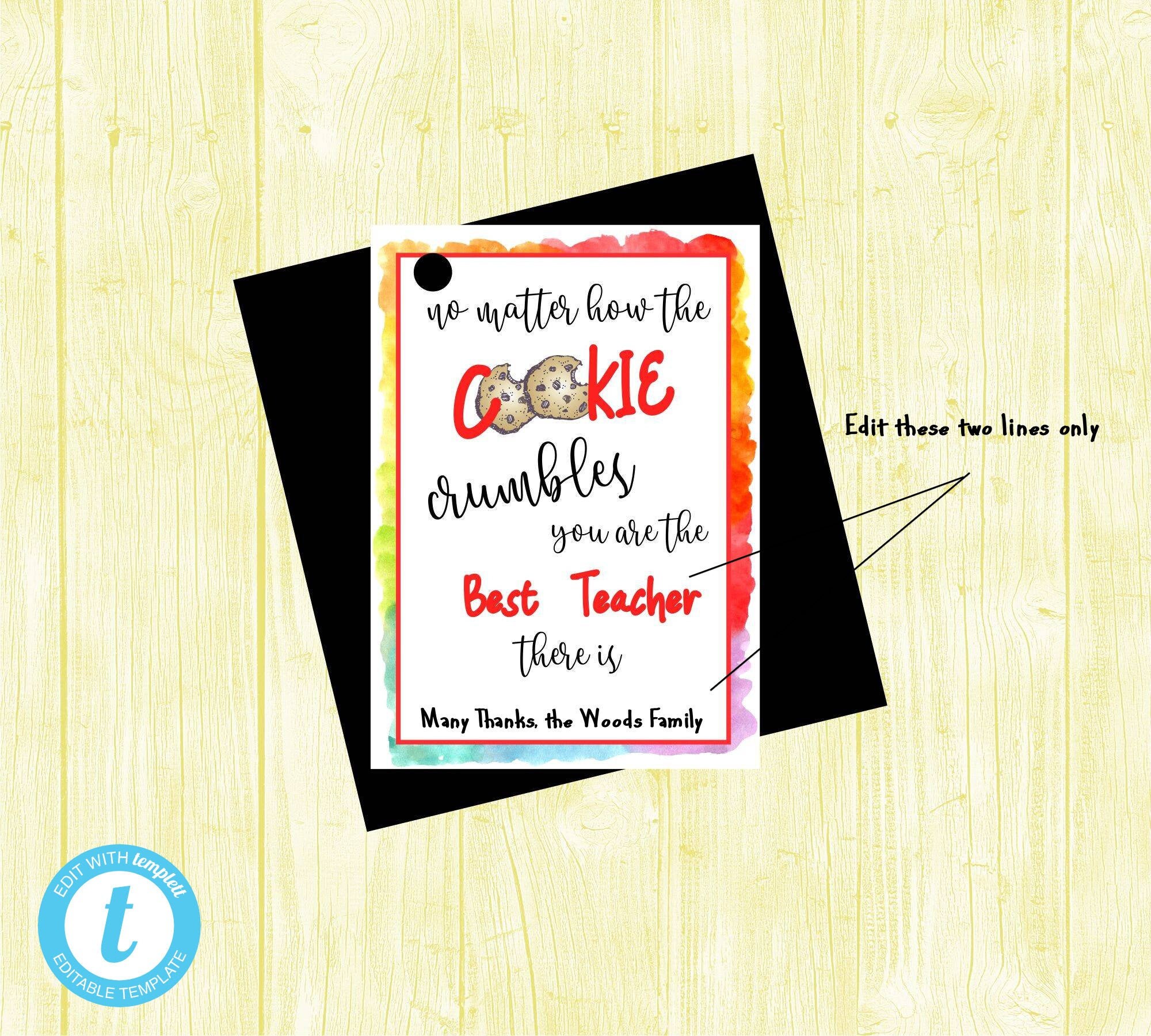 Appreciation Gift Tag-gratitude for Those You Appreciate-teacher-staff ...