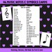 MUSICAL SYMBOLS and NOTE Flashcards-perfect for Games Like Memory ...