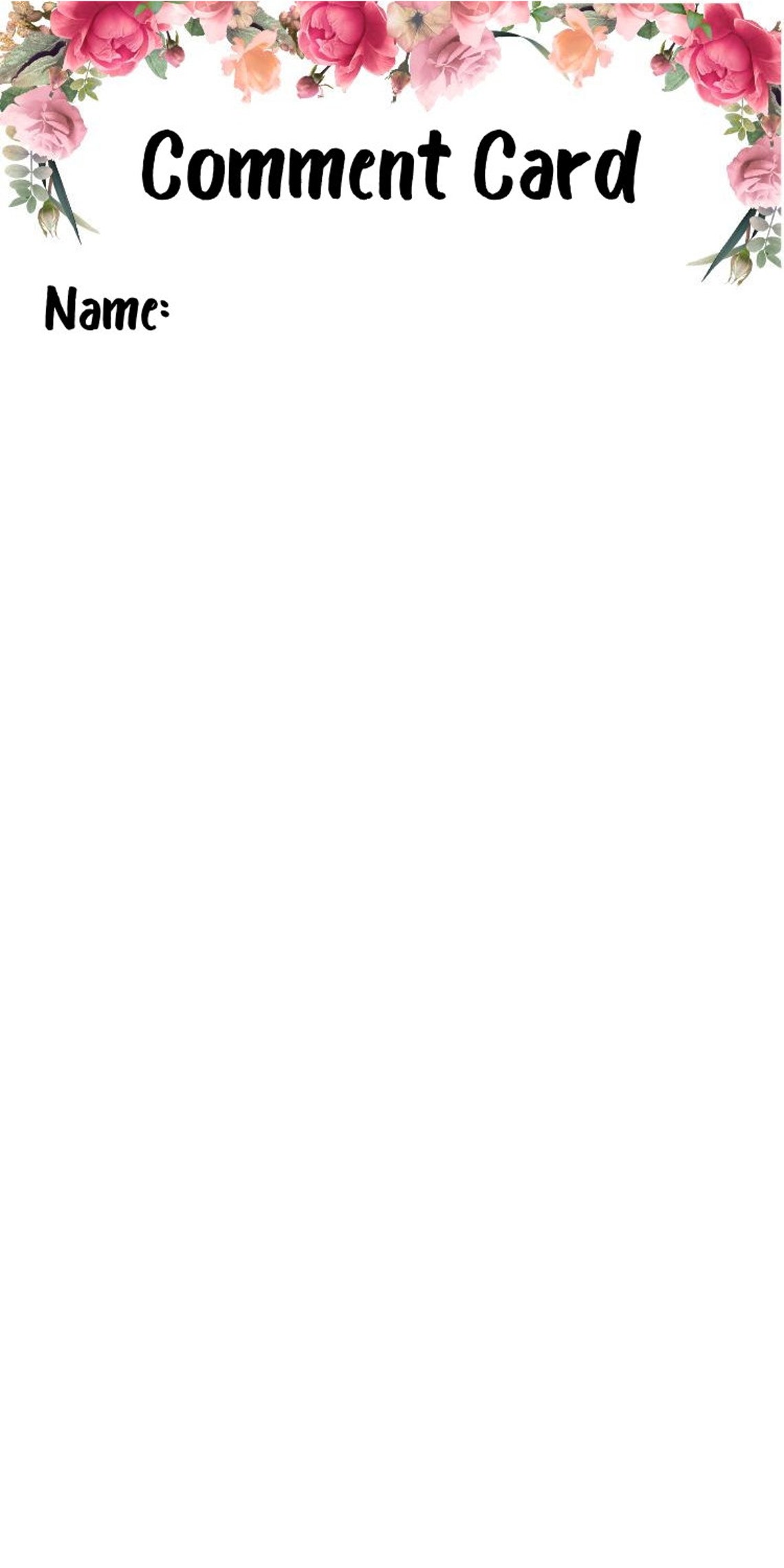 RECITAL PROGRAM-AWARD Certificate-comment Card With a - Etsy