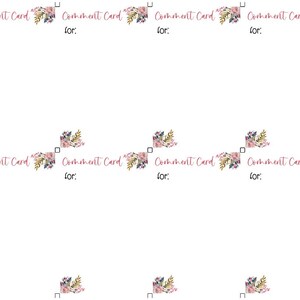 RECITAL Program-award Certificate-comment Card Template-editable Text ...