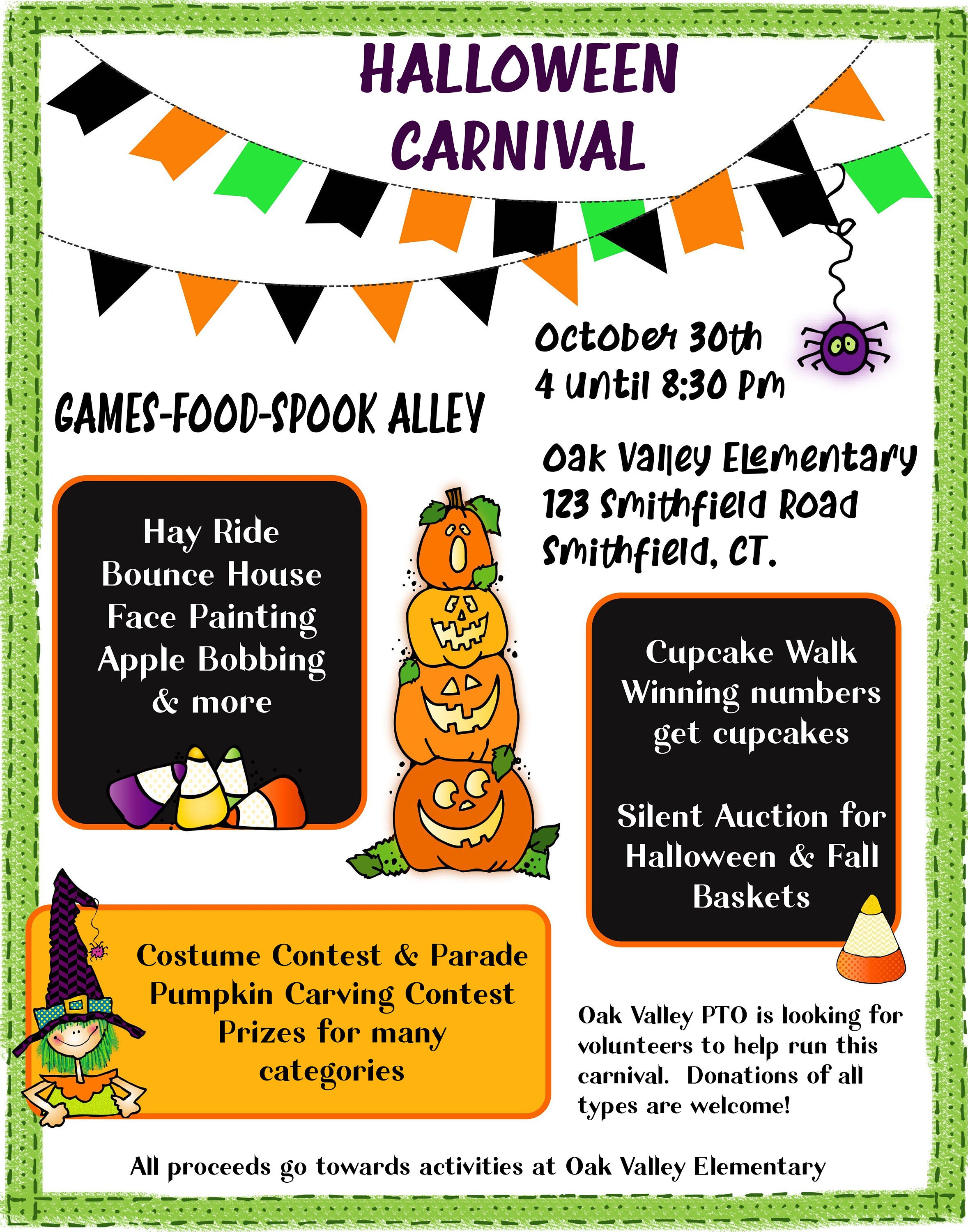 Fall Festival Carnival Flyer