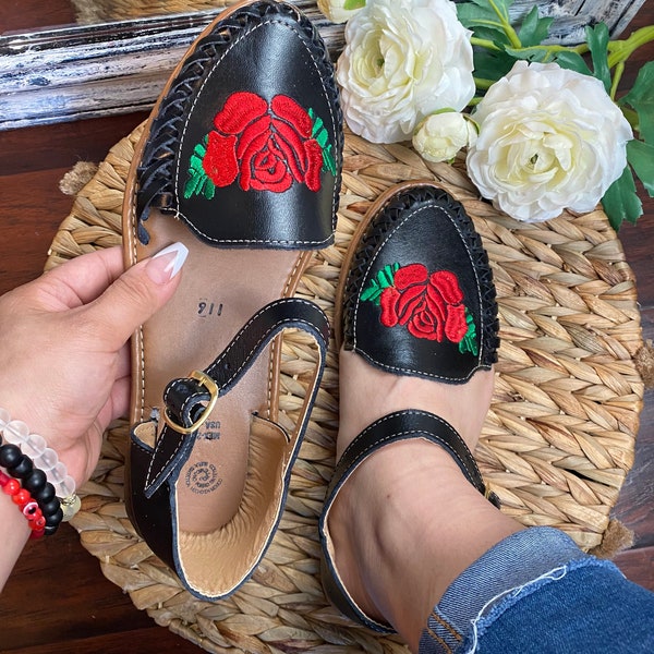 Red Rose Shoes - Etsy