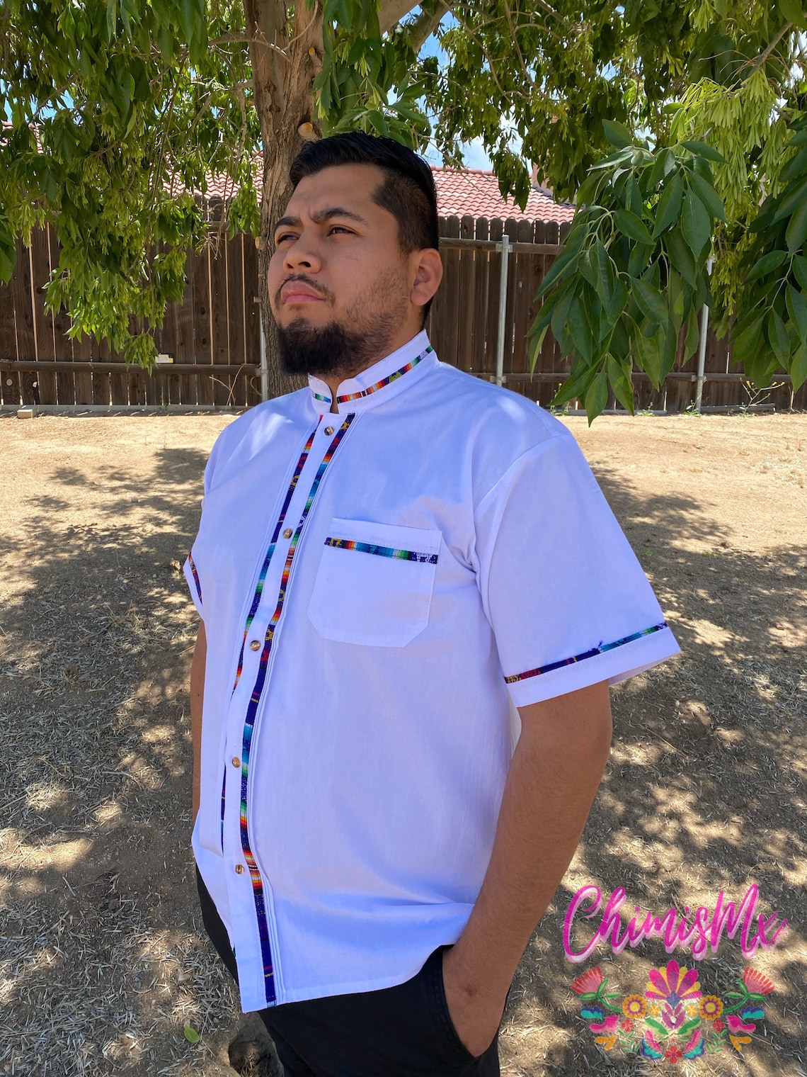 Men’s Mexican Traditional Shirt. Guayabera for Men. Father’s Day Gift ...