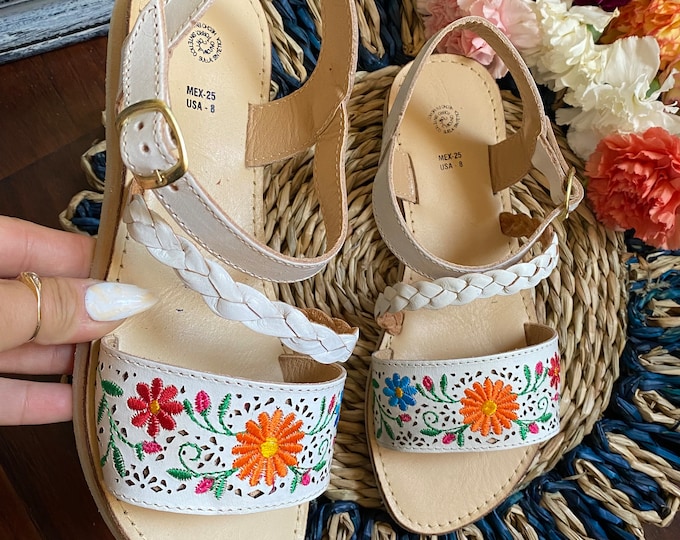 Huarache Sandal ~ All Sizes Boho- Hippie Vintage ~ Mexican Style ...