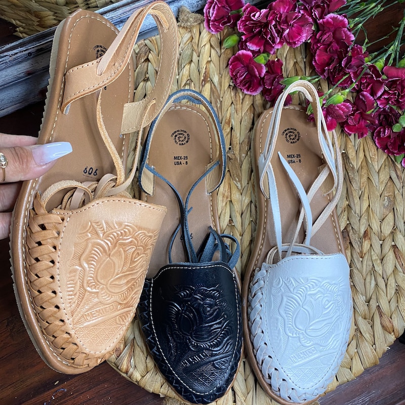 Embroidered Womens Sandals - Etsy