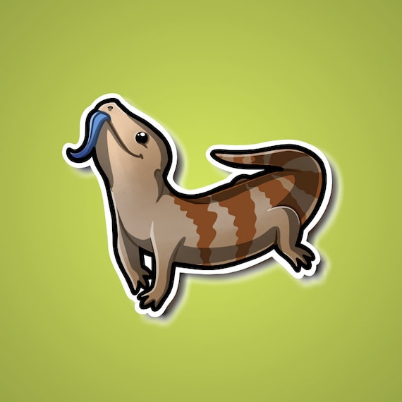 Cartoon Lizard Tongue