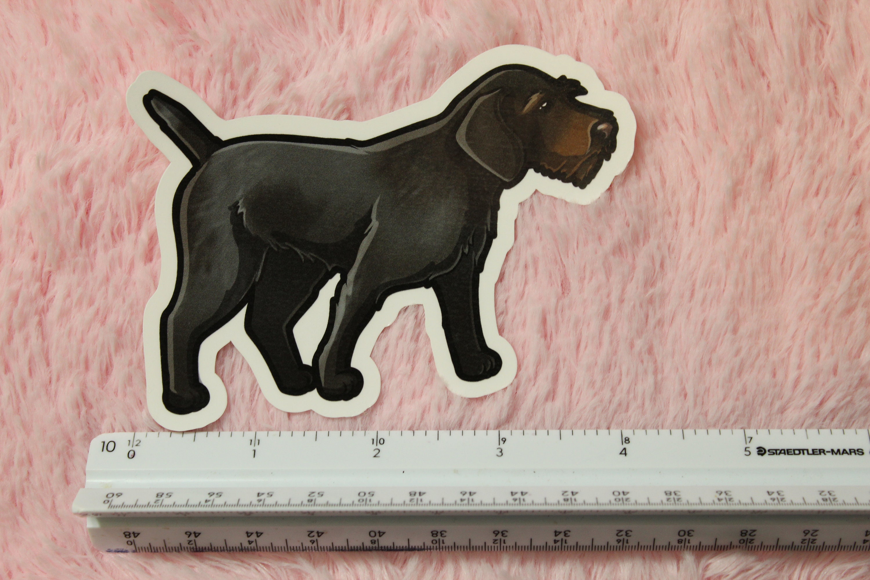 Super Kawaii German Wirehaired Pointer Sticker Adorable | Etsy