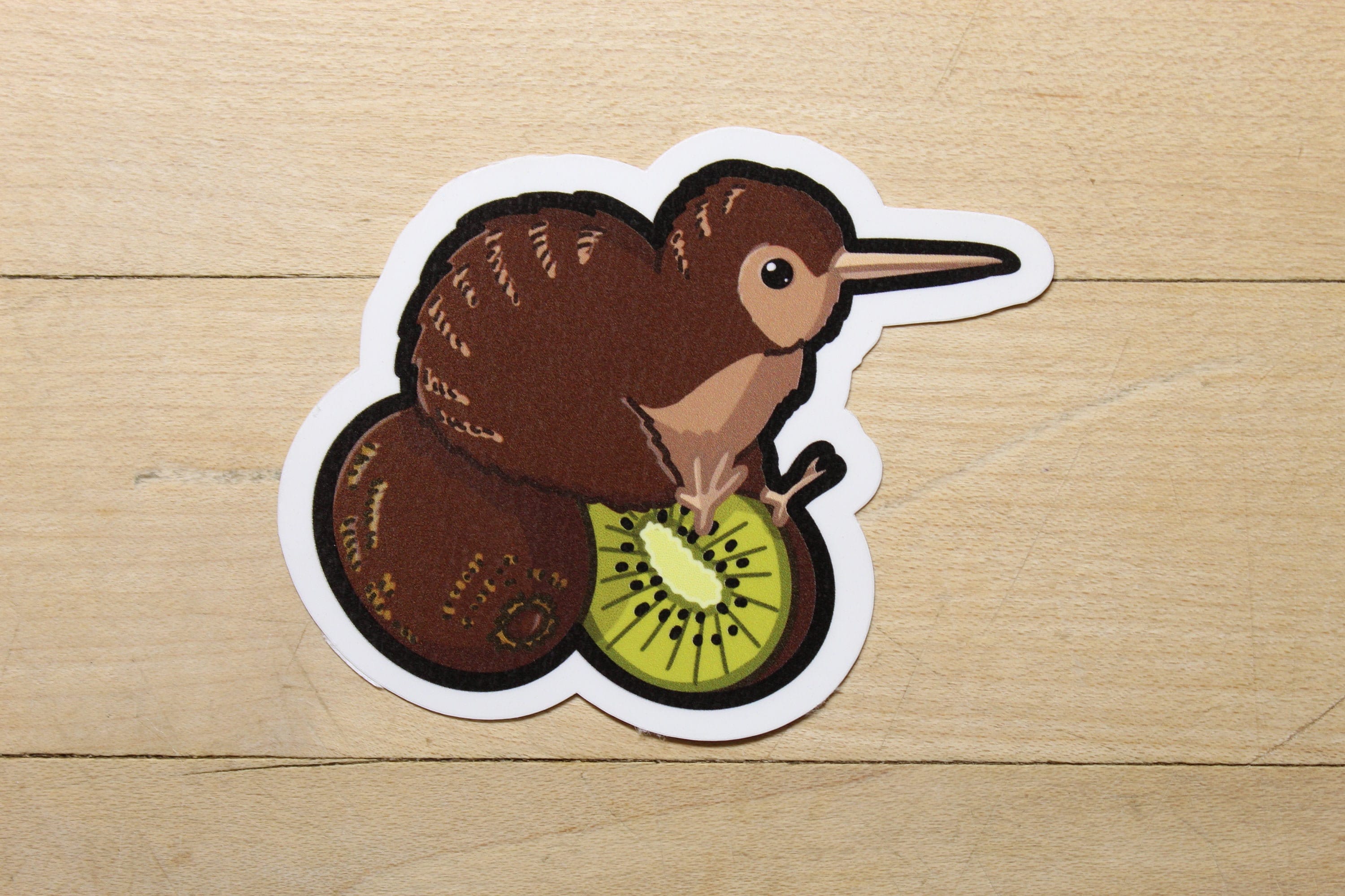 Kiwi Kiwi Sticker-for Laptop, Planner, Phone Case, Journal + by Mega ...