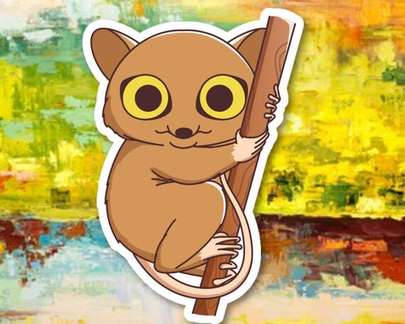 Cute Tarsier Drawing
