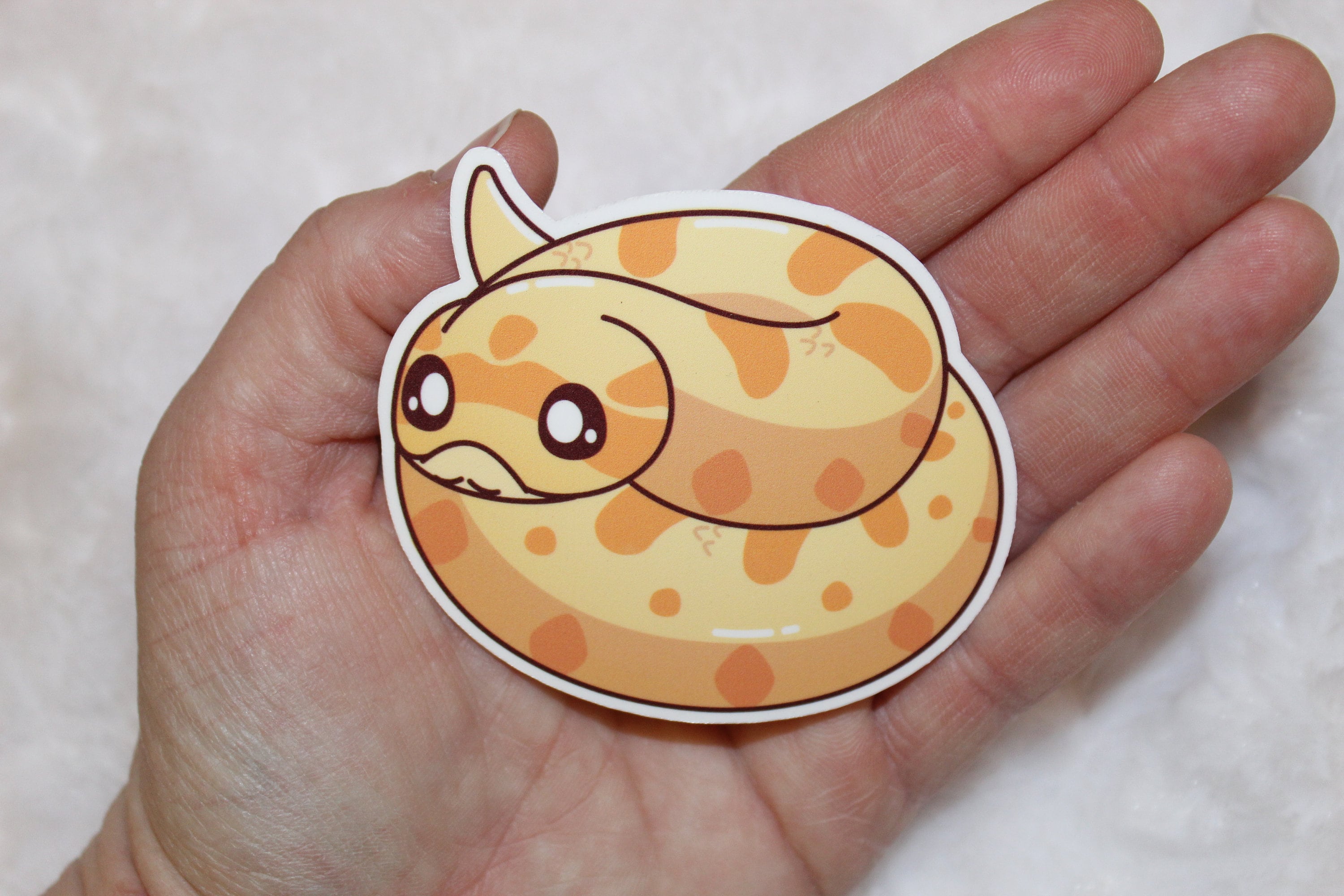 Super Kawaii Hognose Snake Sticker Adorable Little - Etsy