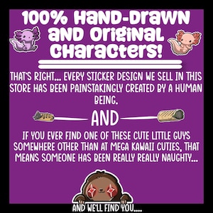 Don't Be Suspicious Sticker Adorable Gift Friend-for Laptop, Planner ...