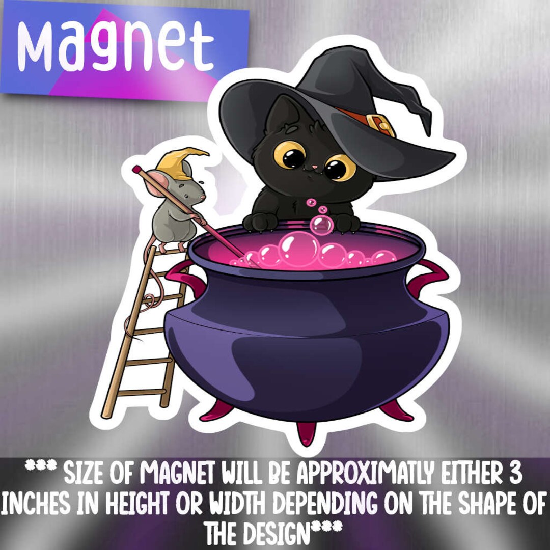 Purrlin-brewing Potion Magnet You Never Need to Commit With These ...