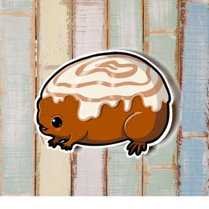 Cute Cinnamon Roll Toad! Super Adorable Kawaii Amphibian Friend-for ...