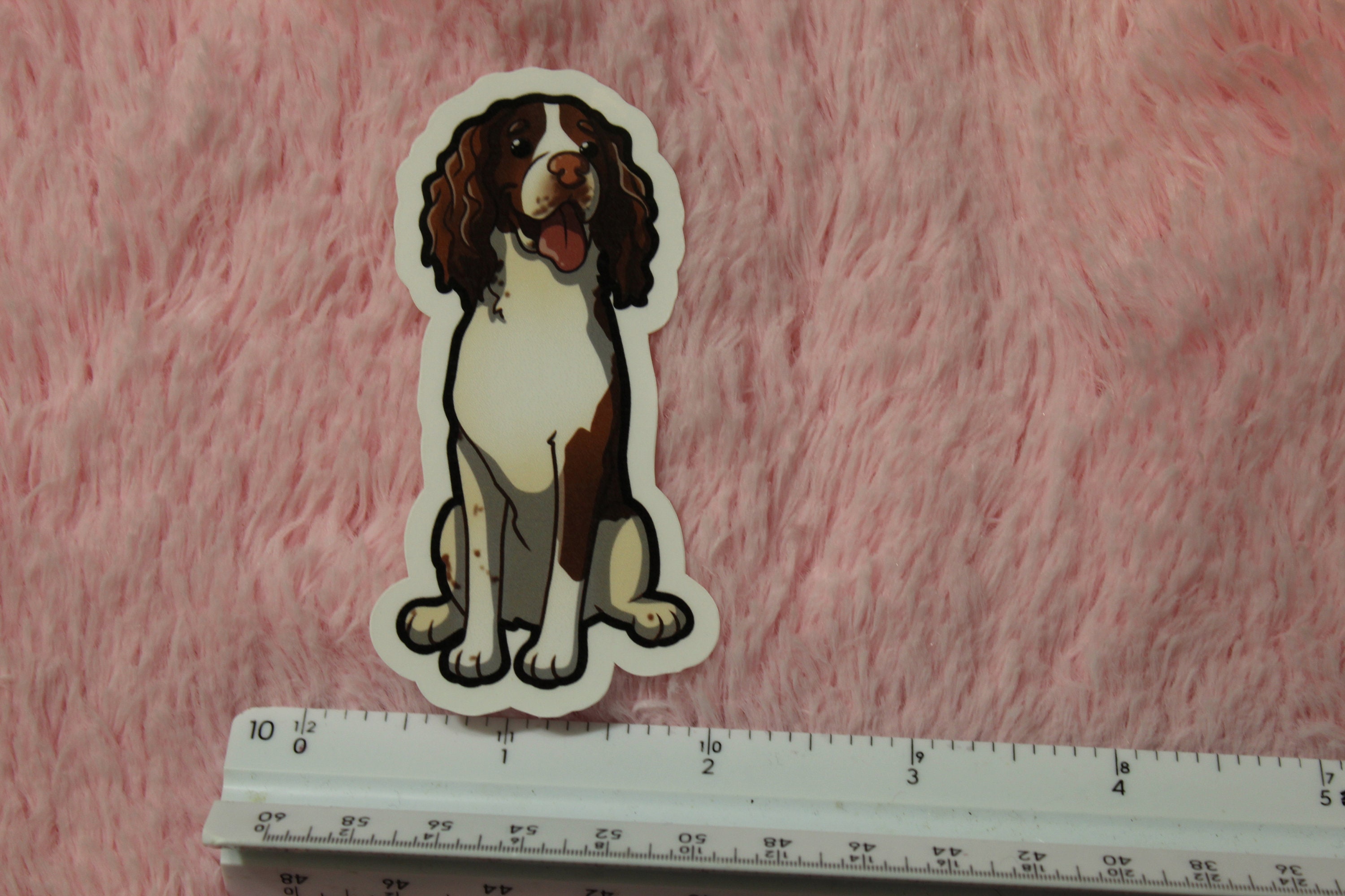 Super Kawaii English Springer Spaniel Sticker Adorable | Etsy