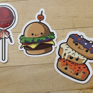 Super Adorable Kawaii Spooby Halloween Treats Sticker - Etsy