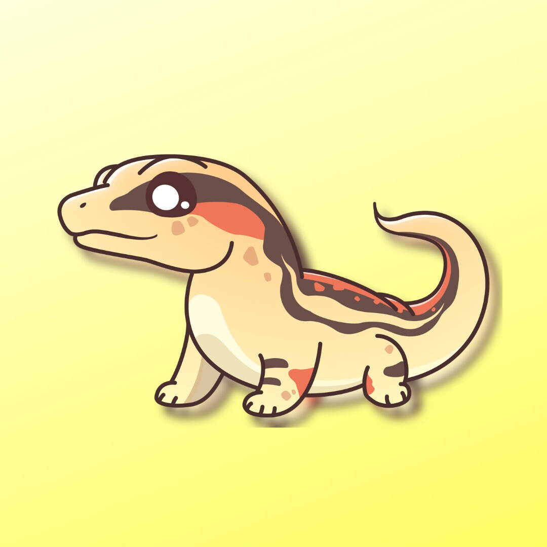 Super Kawaii Gargoyle Gecko Adorable Kawaii Reptile - Etsy