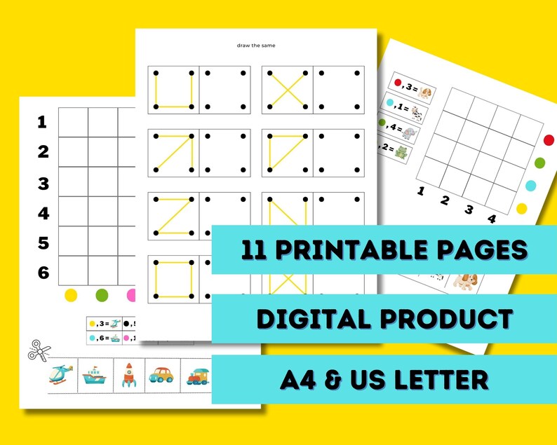 Preschool Coding Worksheets Kids Coding Worksheets Printable - Etsy