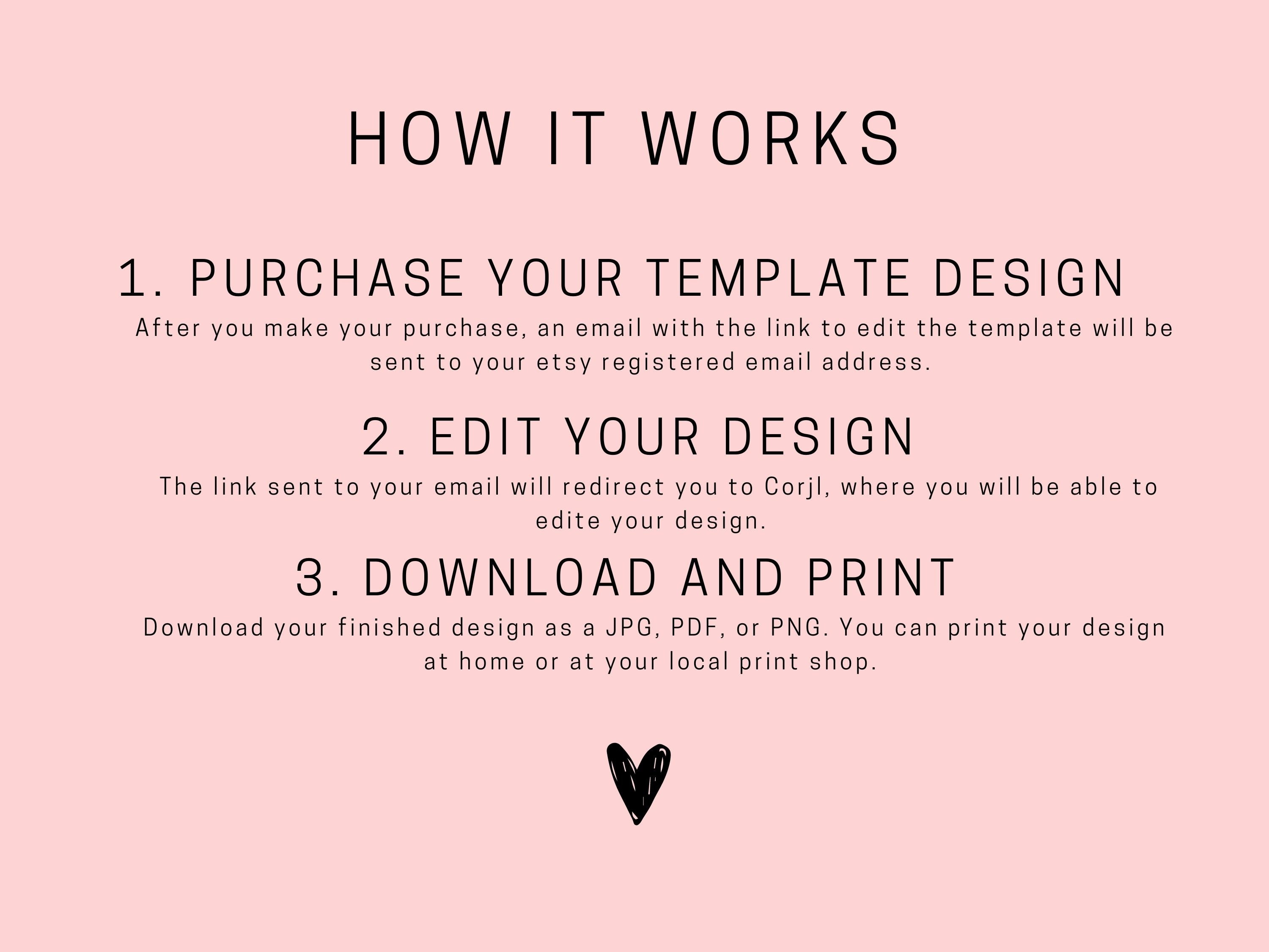 Blush Pink Floral Change the Date Template, Change of Plans, Wedding ...