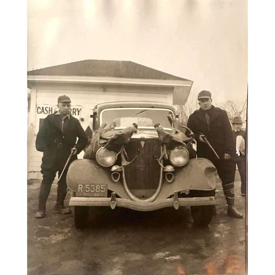 Authentic 1940's Hunting Camping Fishing Deer Rabbits Fish Ephemera ...