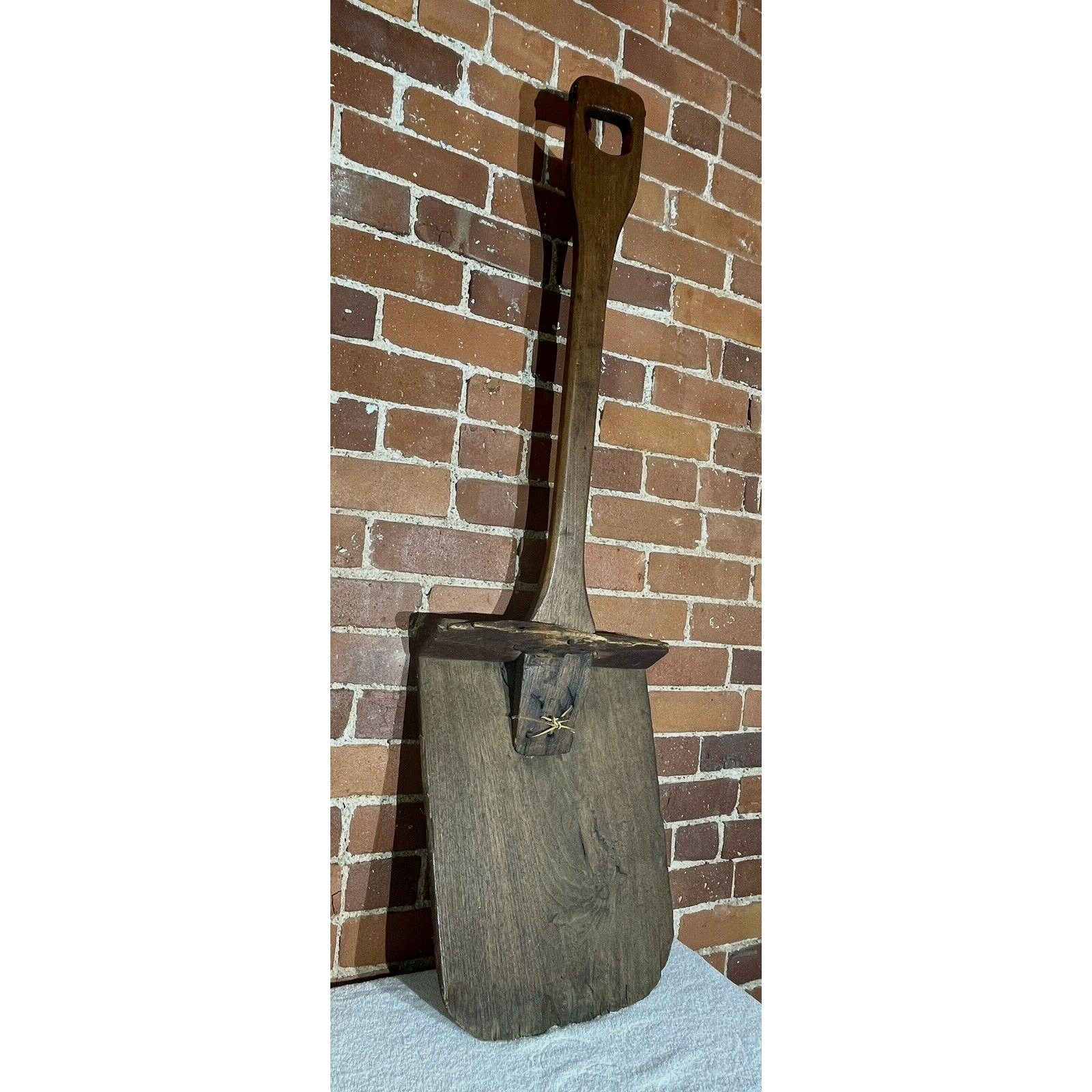 Primitive Antique Wooden Shovel Handmade Tool Rustic Country Cabin ...