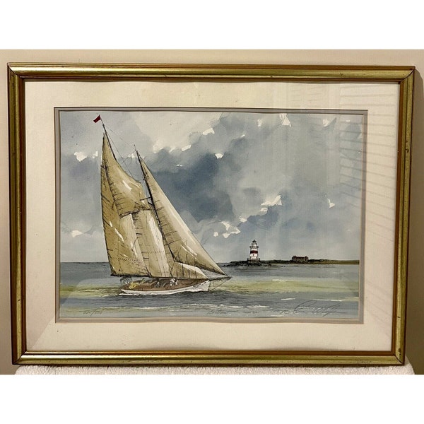 Sailboat Framed Art - Etsy