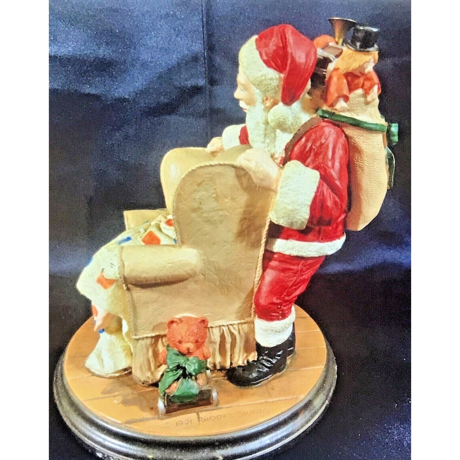 Norman Rockwell Christmas Rhodes Studios Limited Edition Collectible ...