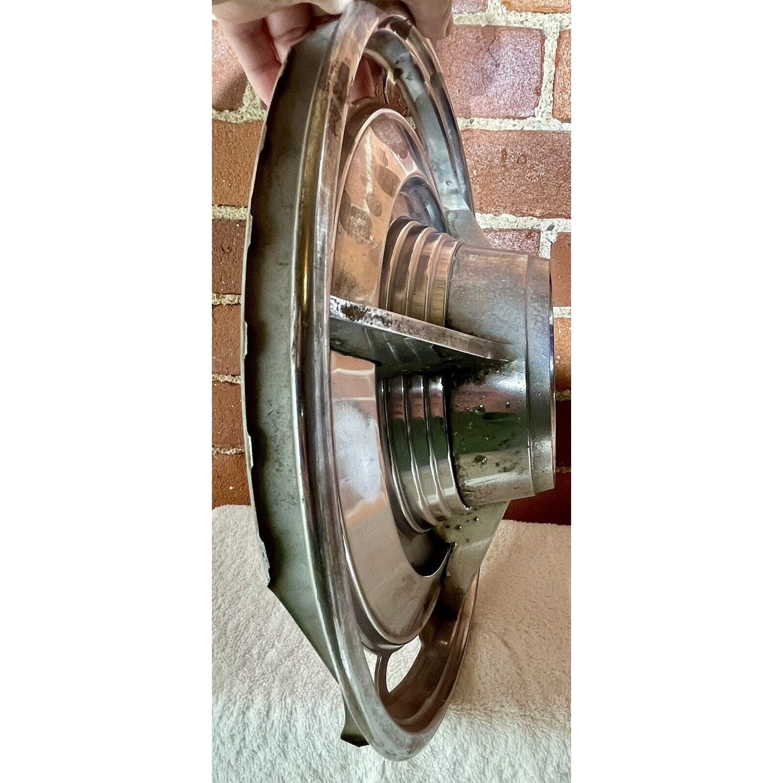 Vintage 1963-1966 Chevy SS 14 Hubcap Chrome Camaro Chevelle Nova Impala ...