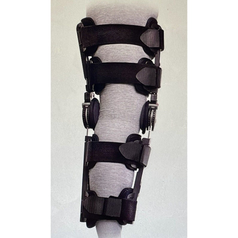 Donjoy X-ROM Post-op Medical Knee Brace Adjustable Range of Motion ...