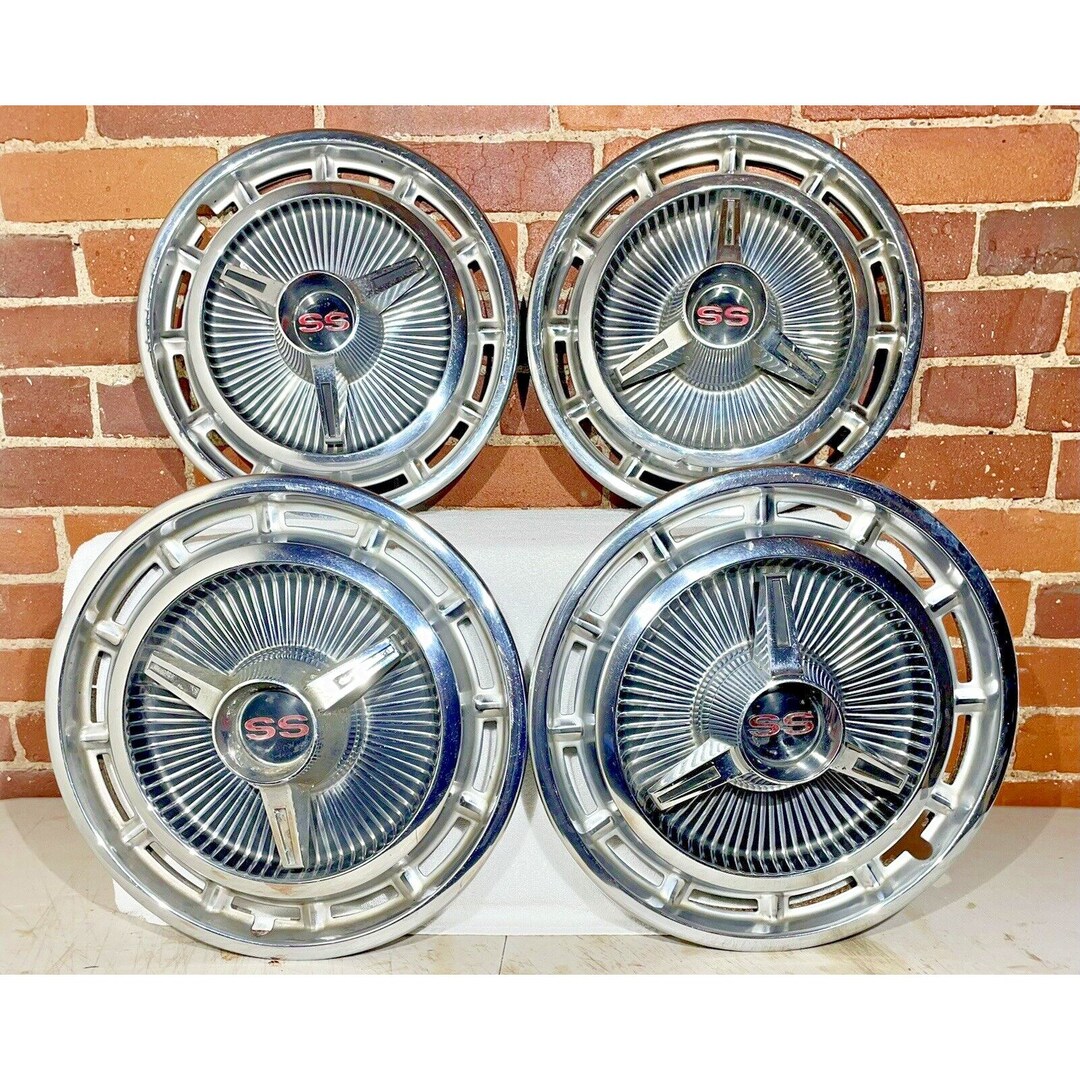 1965-69 Chevrolet OEM Chevy SS 14 Hubcap Chrome Muscle - Etsy